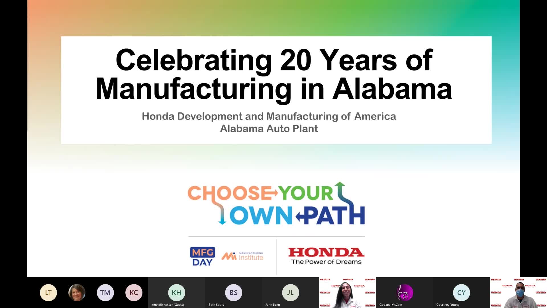 20 Years of Manufacturing in Alabama